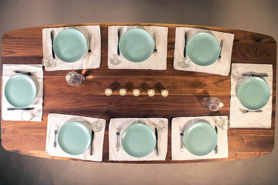 Square Wood Table | Oval Wood Table | Loewen Design Studios