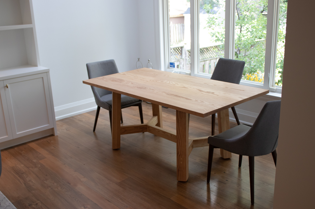 Wood Table | Trestle Table Base | Loewen Design Studios