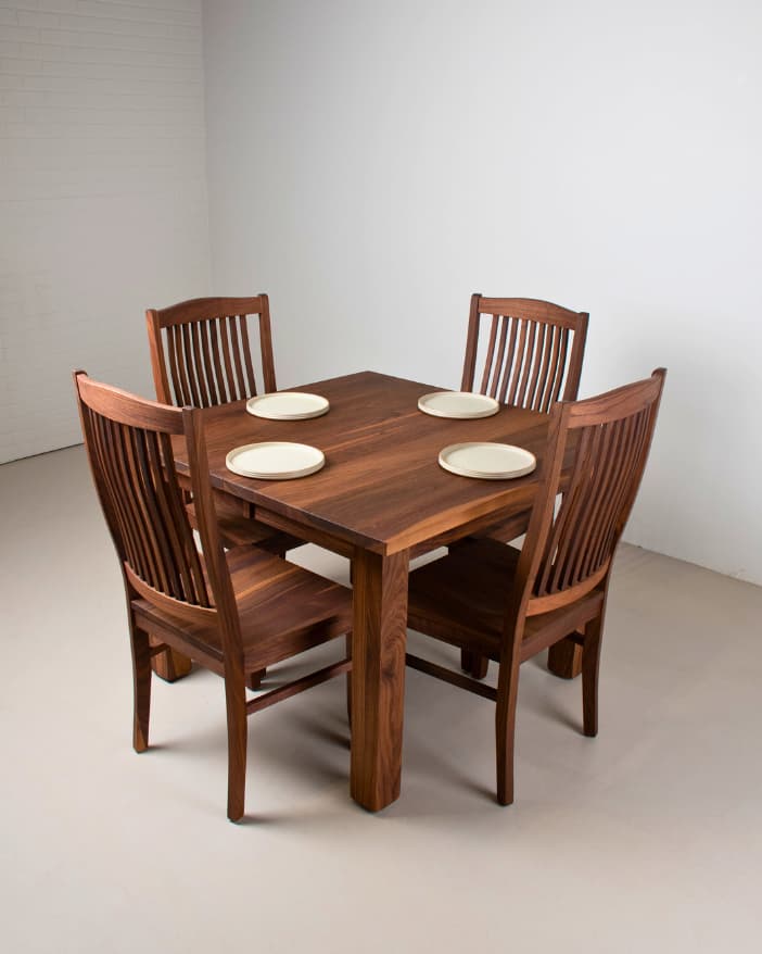 Wood Parsons Tables | Wood Kitchen Tables | Loewen Design Studios