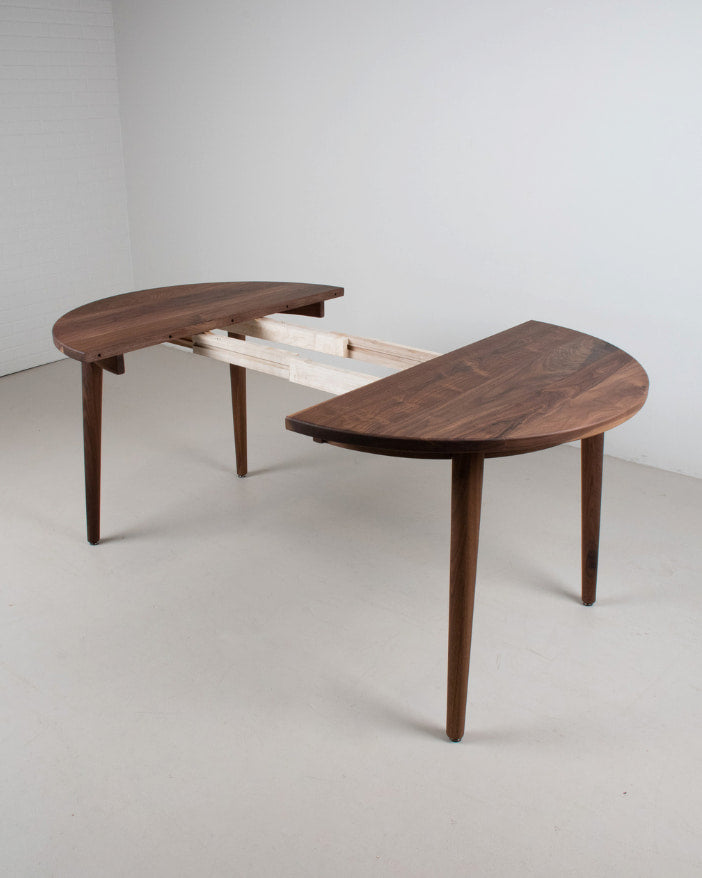 Round Extension Table | Round Dining Table with Leaves | Loewen Design ...