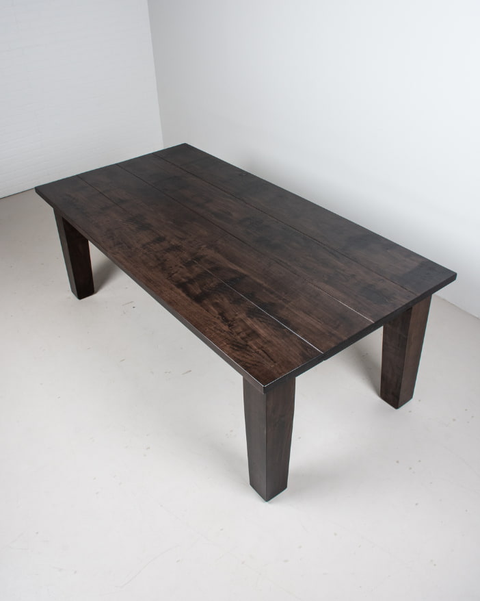 Rustic Maple Tables | Farmhouse Dining Tables | Loewen Design Studios