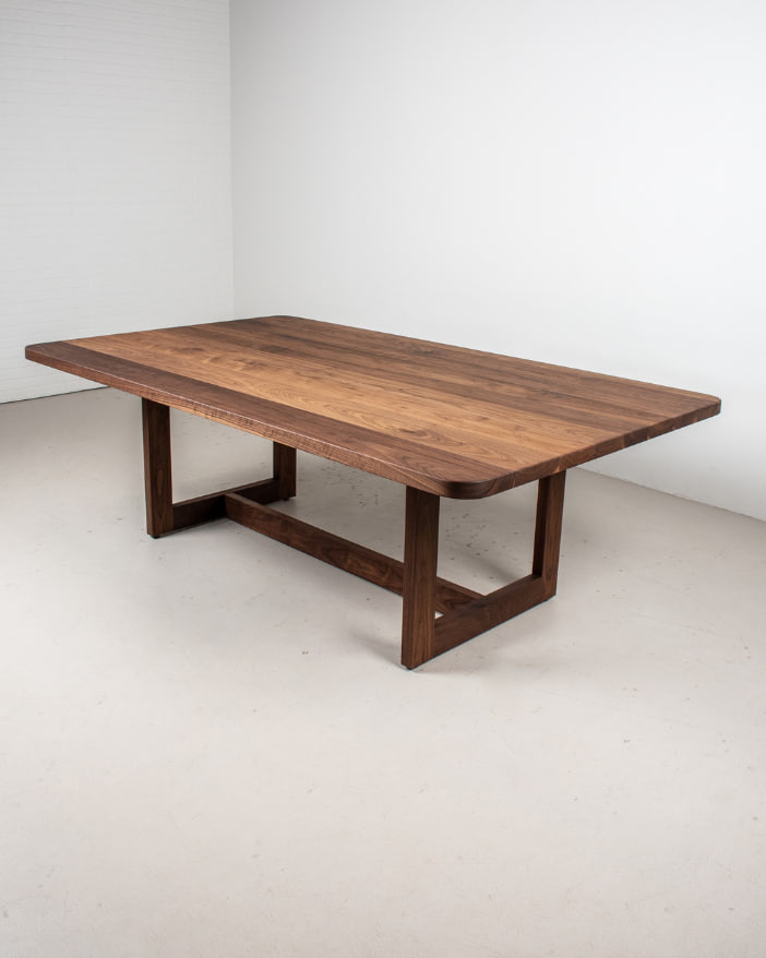 Trestle Dining Tables | Wood Harvest Tables | Loewen Design Studios