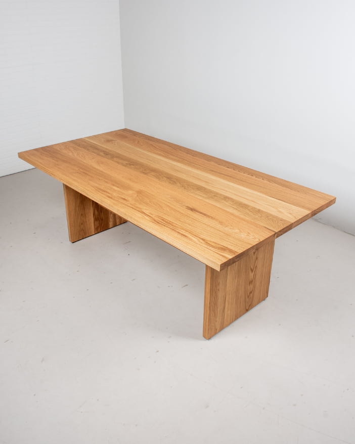 Wood Trestle Tables | Modern Wood Dining Tables | Loewen Design Studio ...