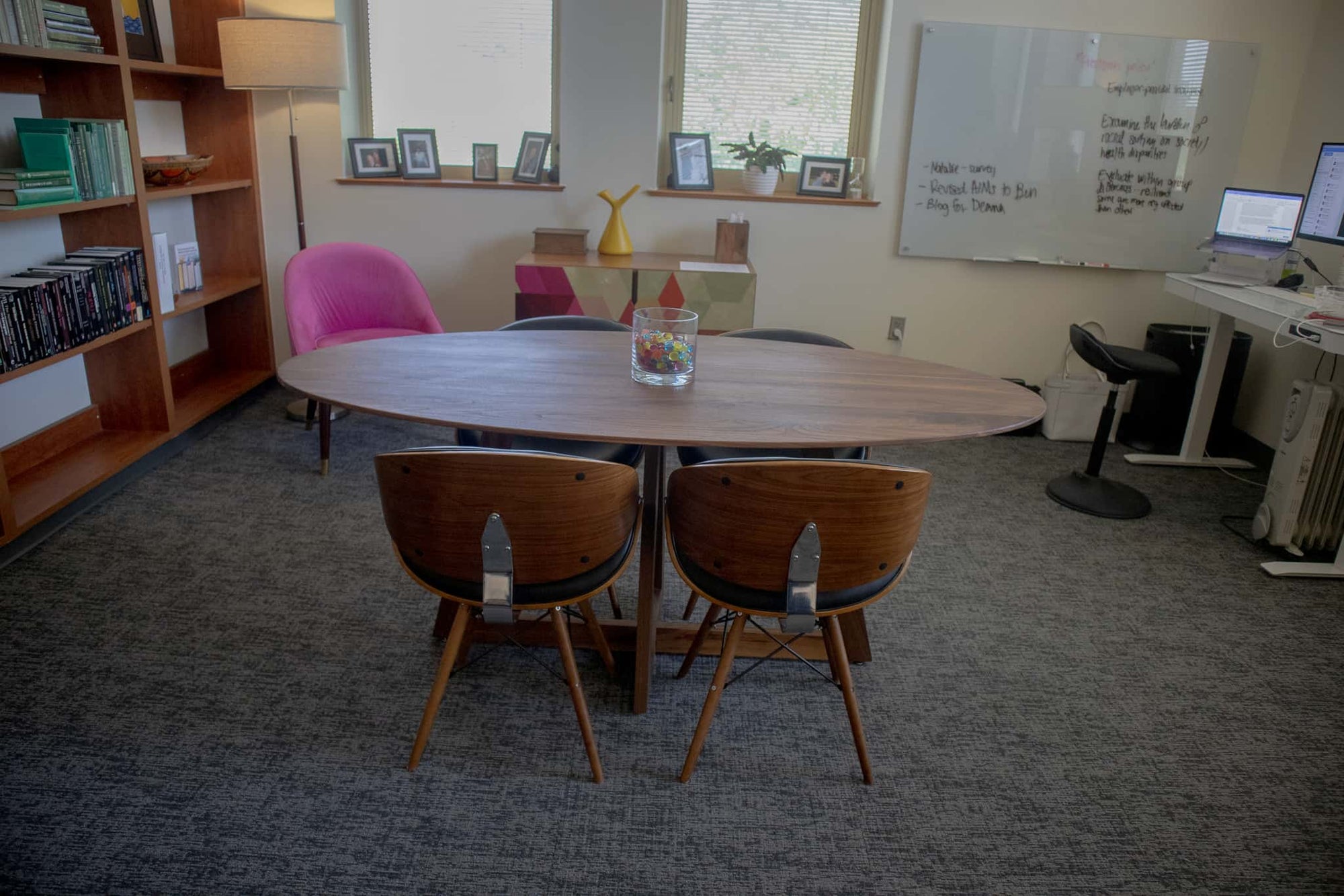 Midcentury Modern Table | Oval Dining Table | Loewen Design Studios