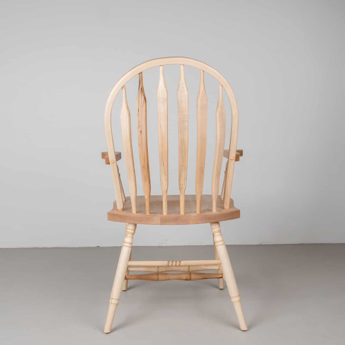 Modern Farmhouse Dining Chair | Wood Arm Chair | Loewen Design Studios