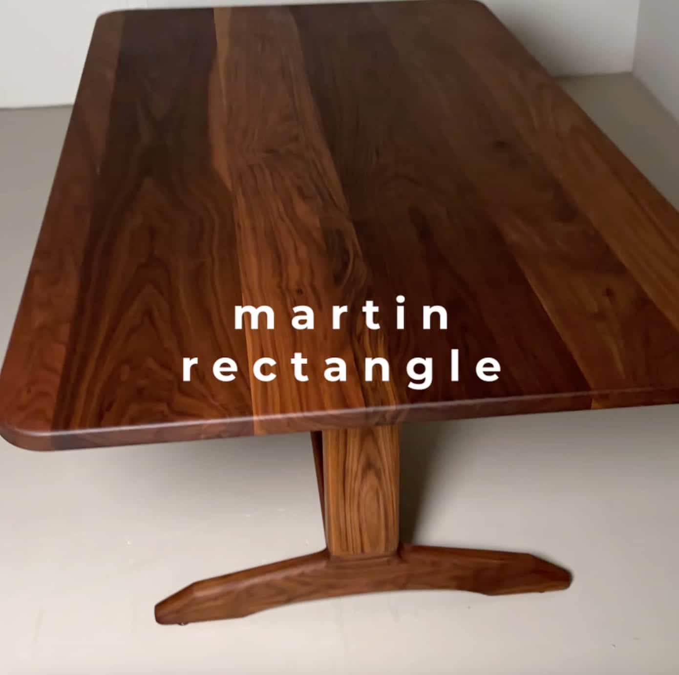 Wood Trestle Table | Trestle Dining Table | Loewen Design Studios