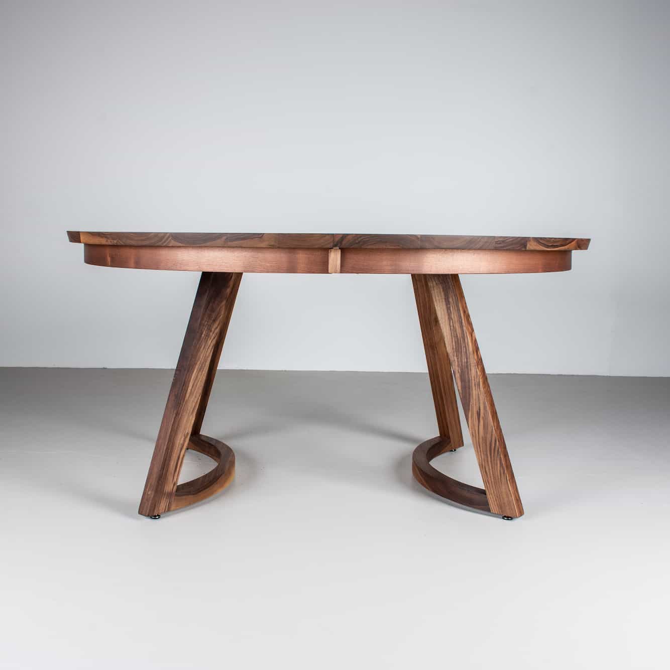 Round Extendable Table | Wood Dining Table | Loewen Design Studios