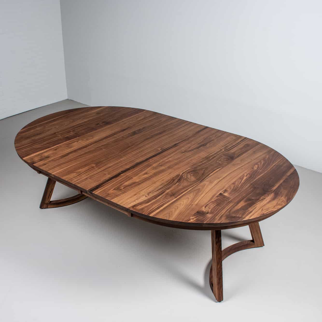 Round Extendable Table | Wood Dining Table | Loewen Design Studios