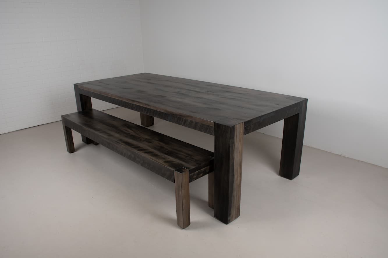 Custom Farmhouse Benches for Daniel – Loewen Design Studios