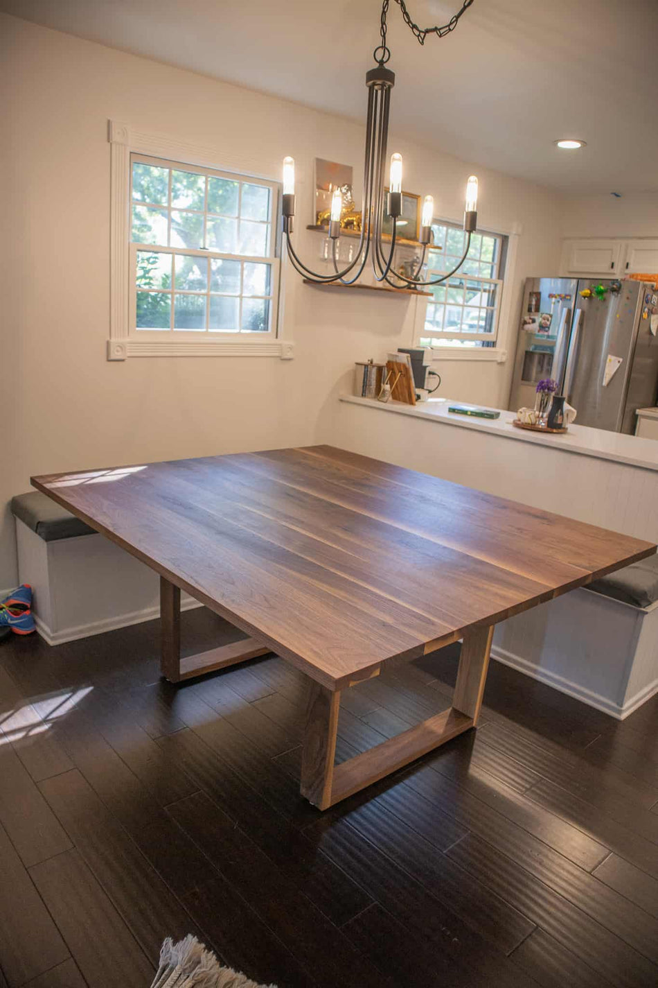 Square Dining Table | Wood Dining Table | Loewen Design Studios