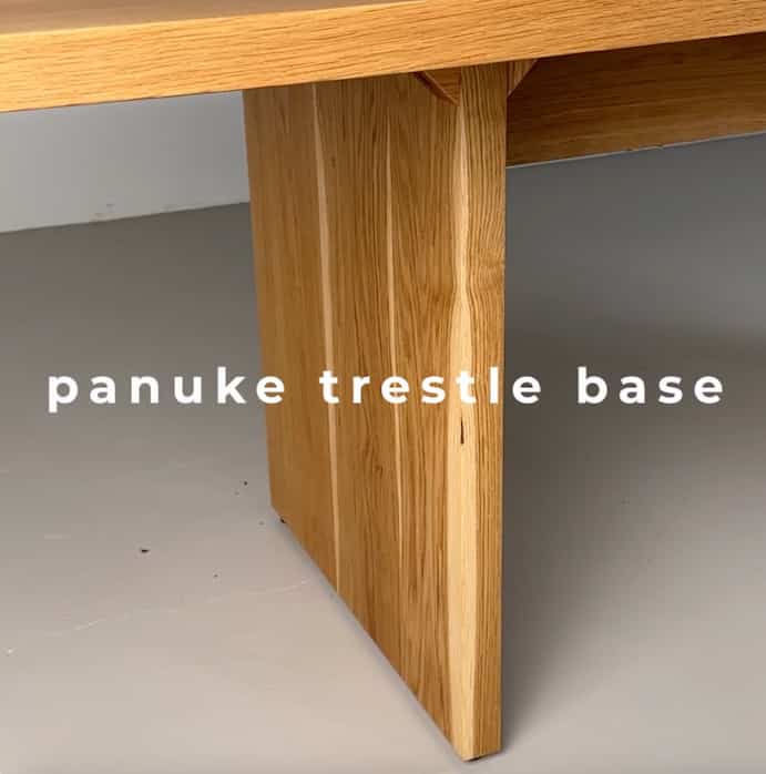 Large Dining Table | Modern Wood Trestle Table | Loewen Design Studios