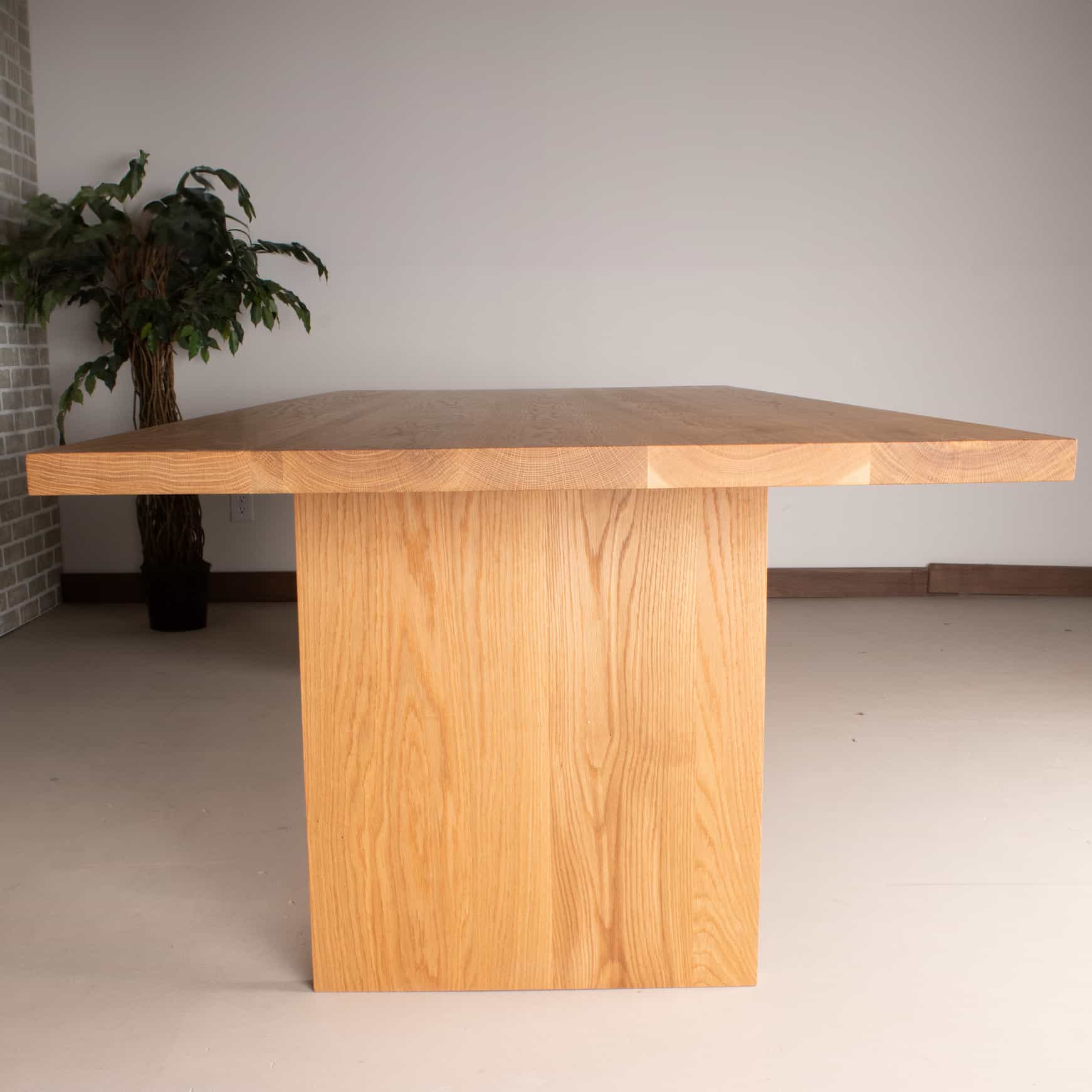 Large Dining Table | Modern Wood Trestle Table | Loewen Design Studios