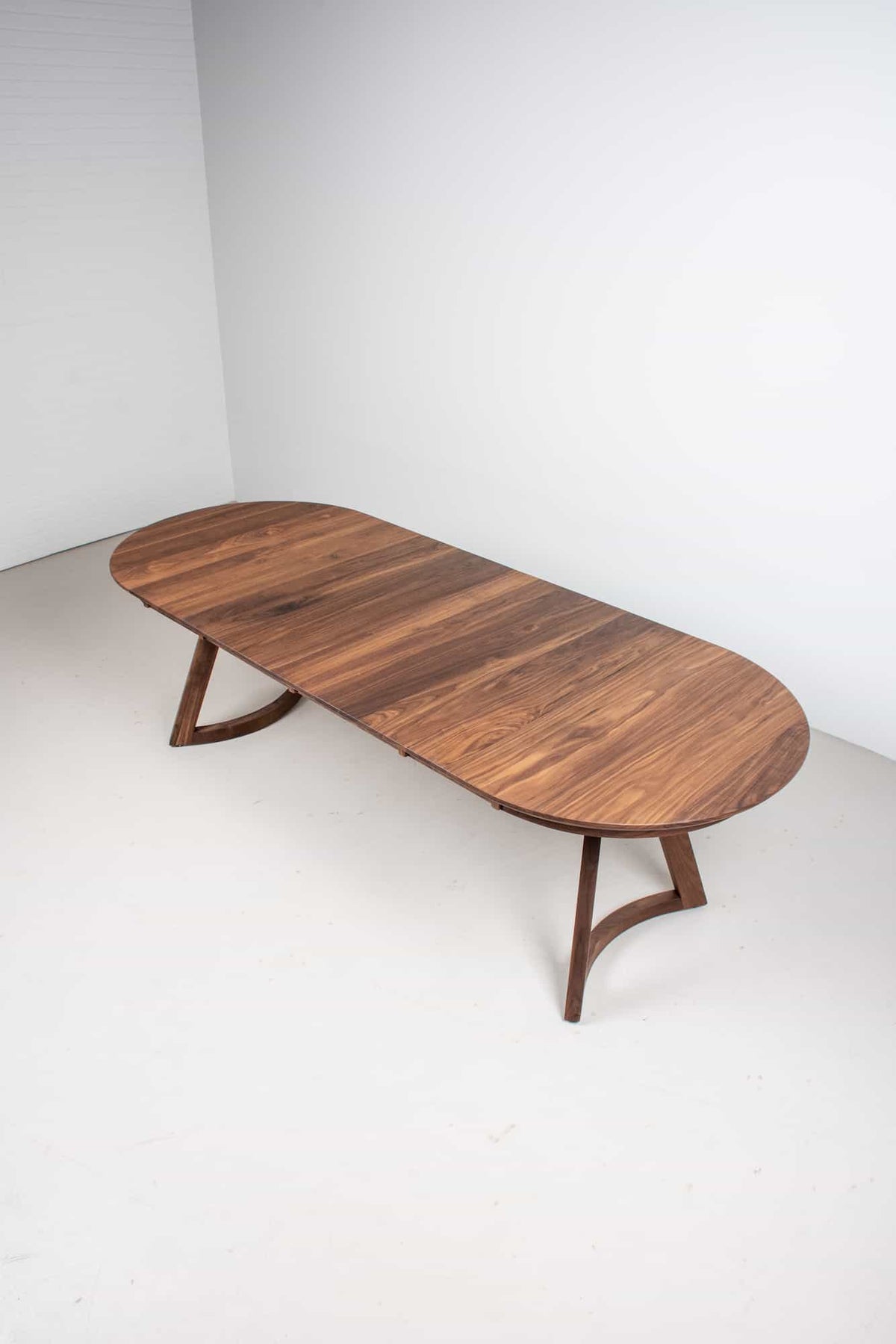 Extendable Oval Table | Mid Century Wood Table | Loewen Design Studios