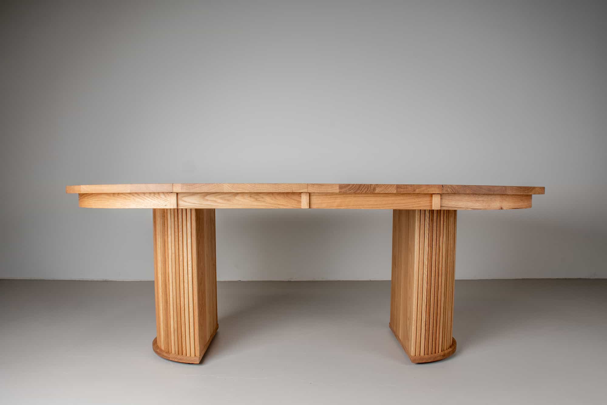Extendable Pedestal Table | Round Wood Table | Loewen Design Studio ...