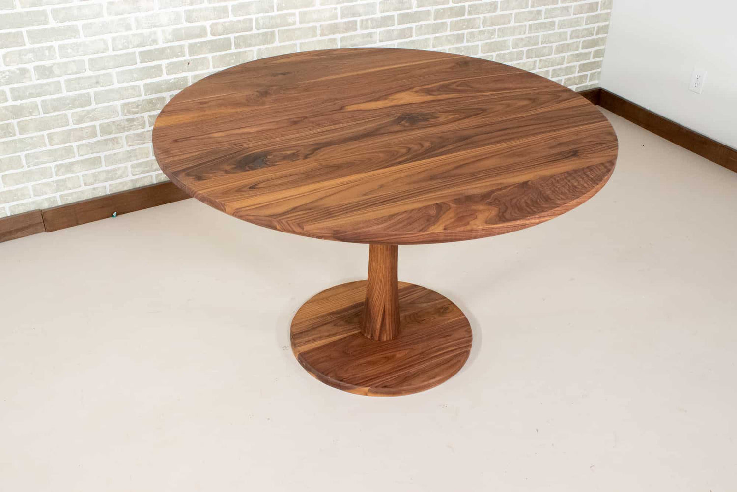 Small Round Table | Small Pedestal Table | Loewen Design Studios