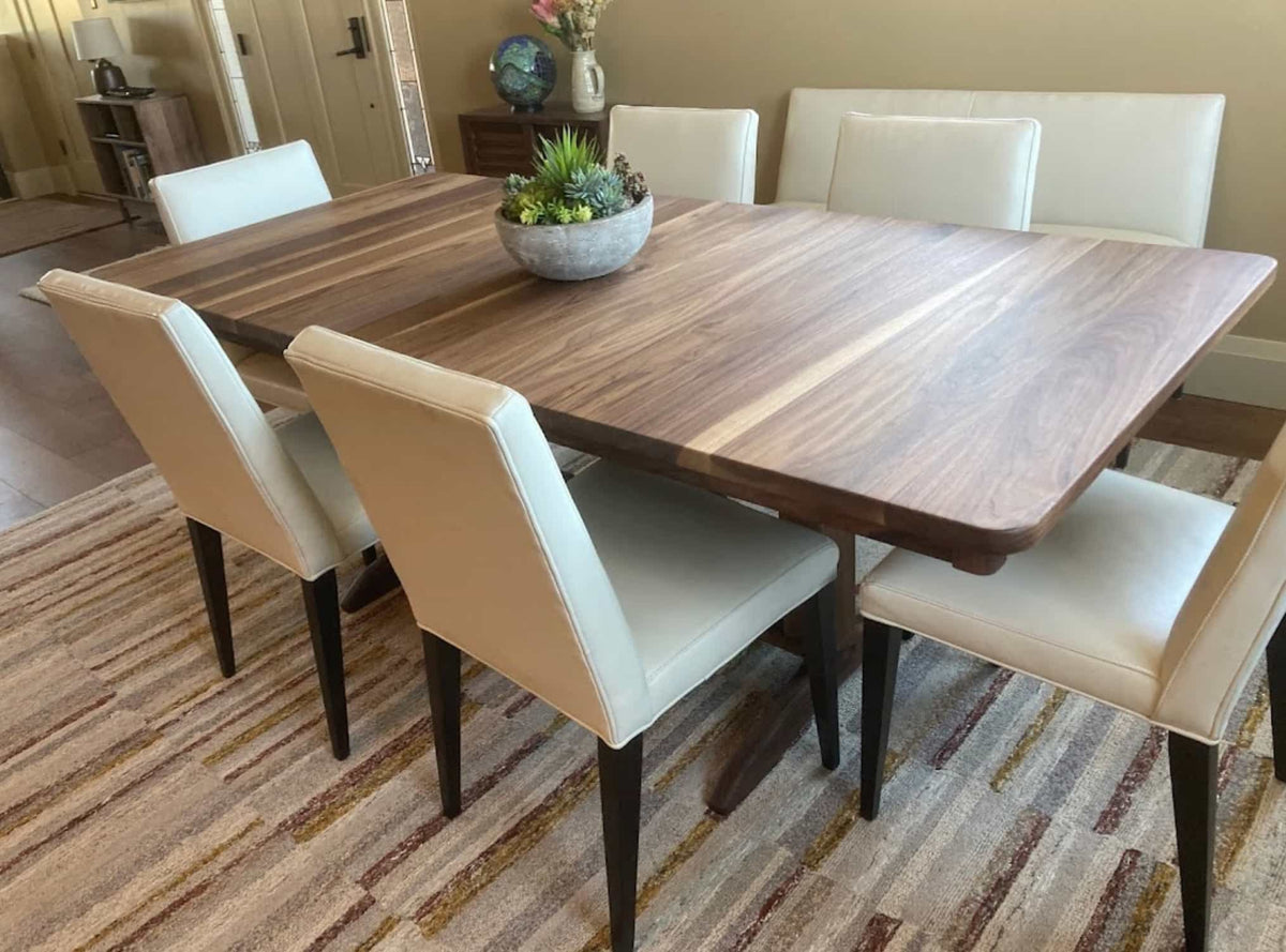 Extendable Dining Table | Wood Trestle Table | Loewen Design Studios